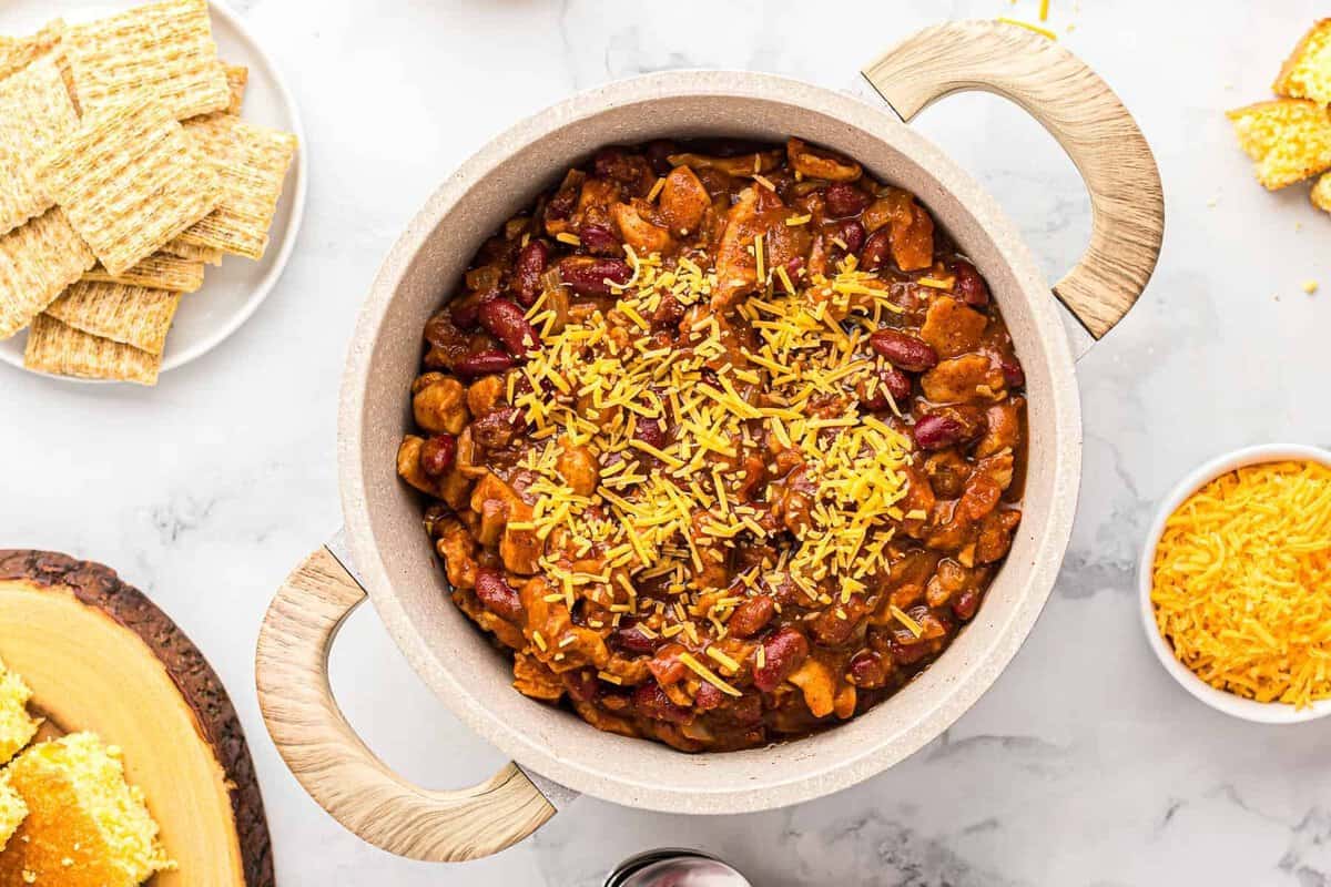 Red Chicken Chili Recipe - Easy Chicken Recipes