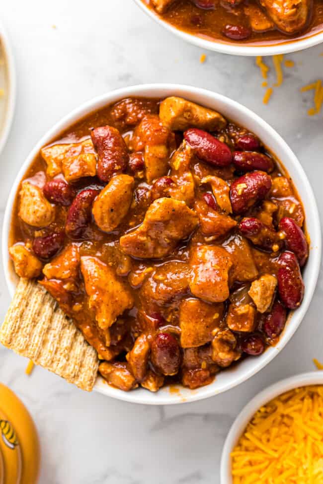 Red Chicken Chili Recipe - Easy Chicken Recipes