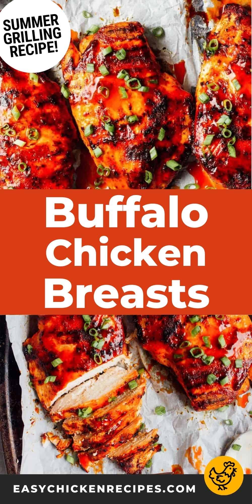 Buffalo Chicken Recipe (Grilled or Baked) - Easy Chicken Recipes