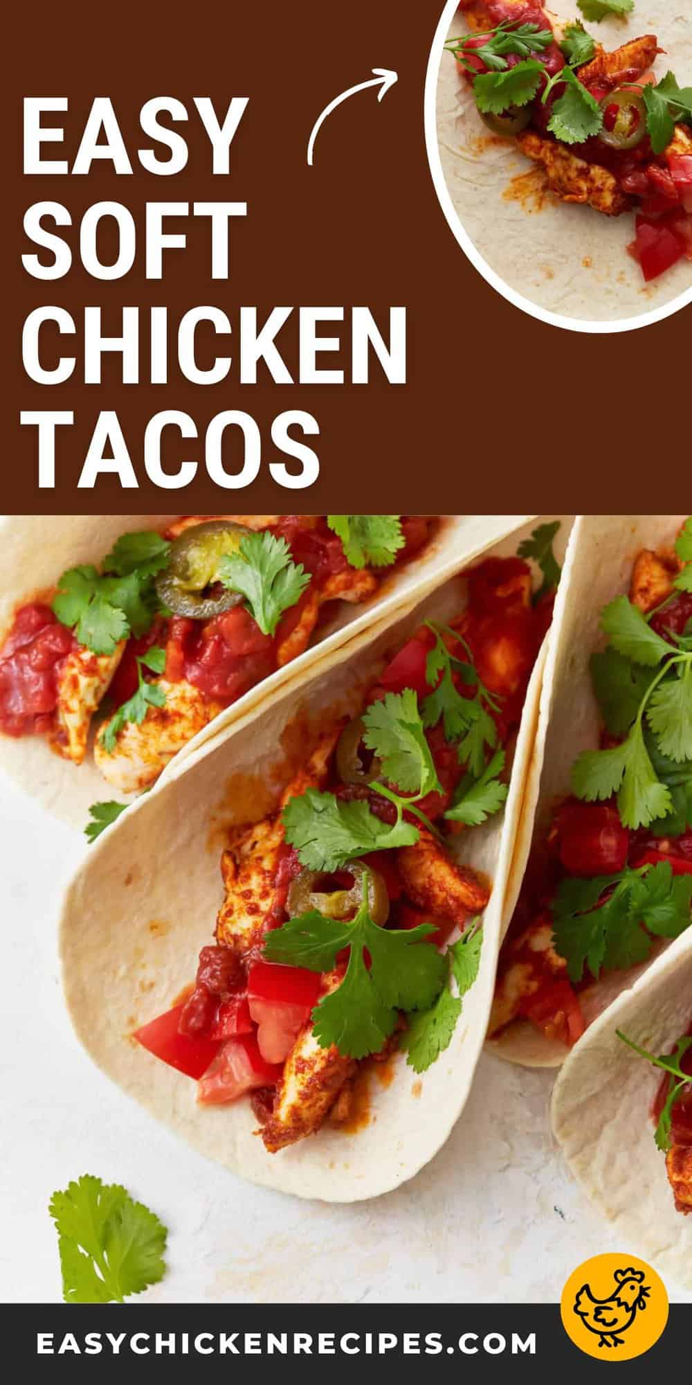 Soft Chicken Tacos Recipe - Easy Chicken Recipes