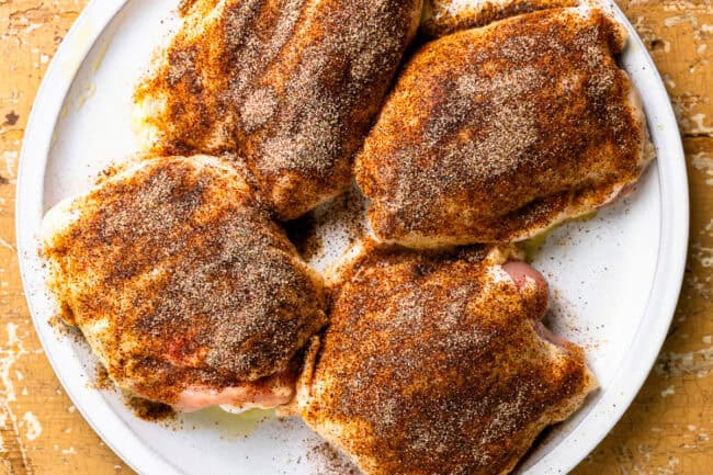 Air Fryer Chicken Thighs (Quick & Crispy!) - Easy Chicken Recipes