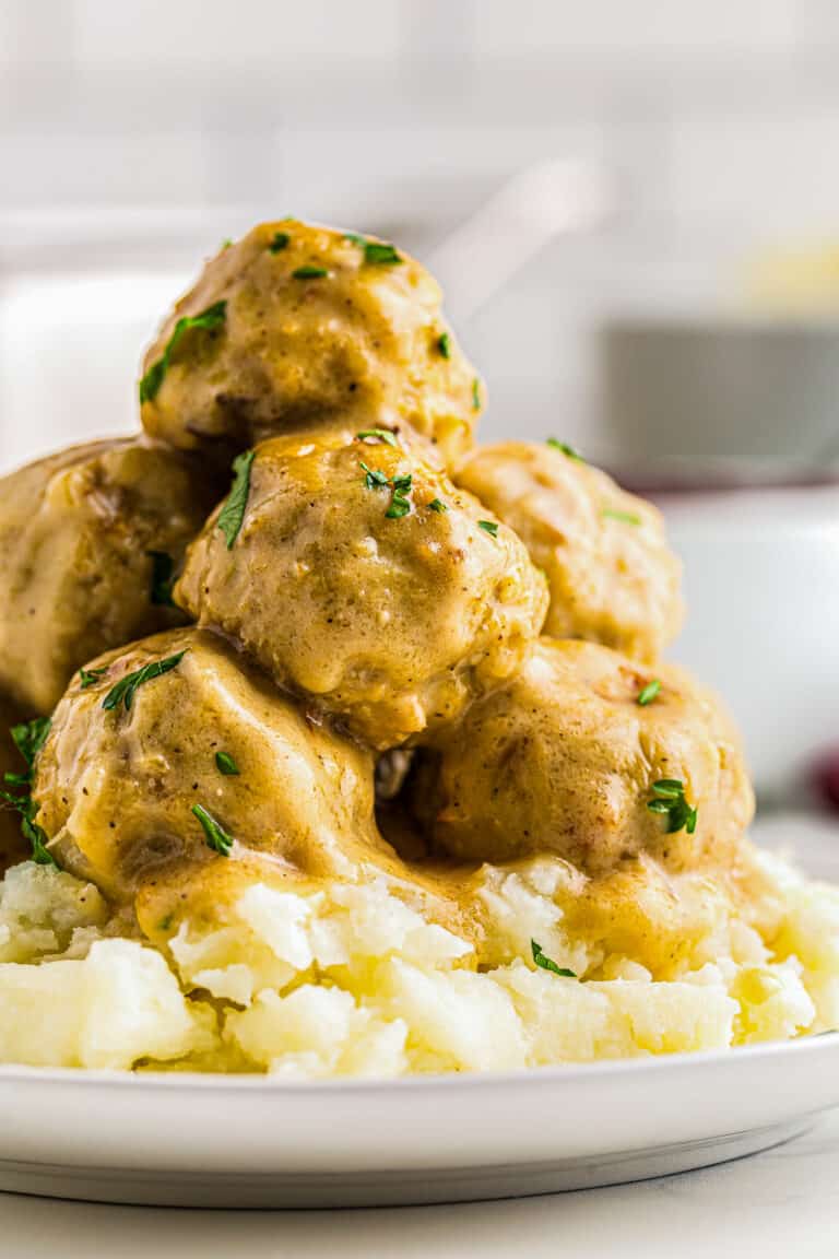 Swedish Chicken Meatballs