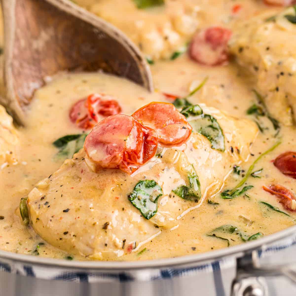 Tuscan Chicken - Easy Chicken Recipes