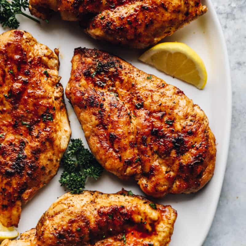 Baked Bone in Chicken Breast Recipe - Easy Chicken Recipes