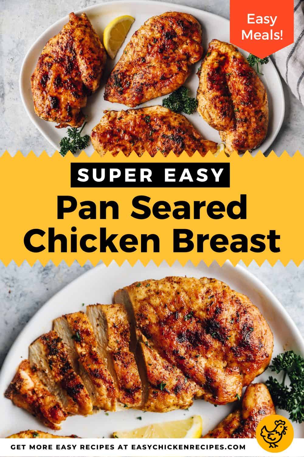 Pan Seared Chicken Breast Recipe - Easy Chicken Recipes