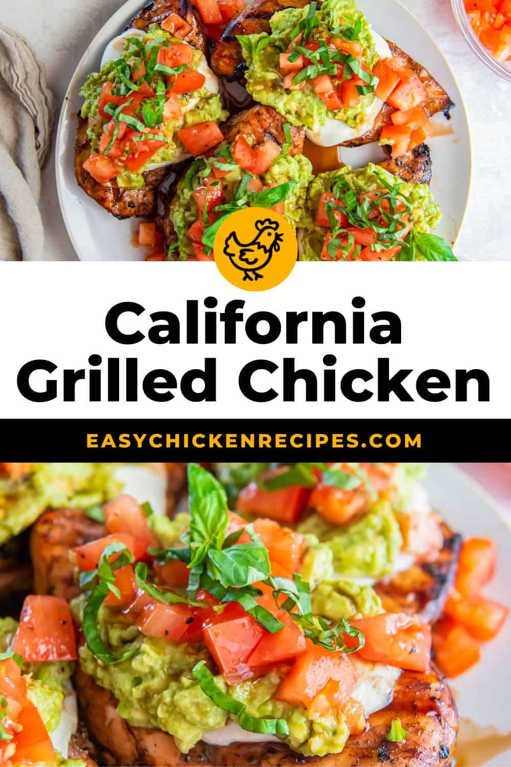 California Grilled Chicken Recipe - Easy Chicken Recipes