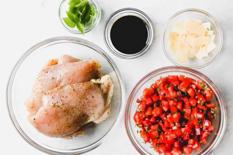 Grilled Bruschetta Chicken Recipe - Easy Chicken Recipes