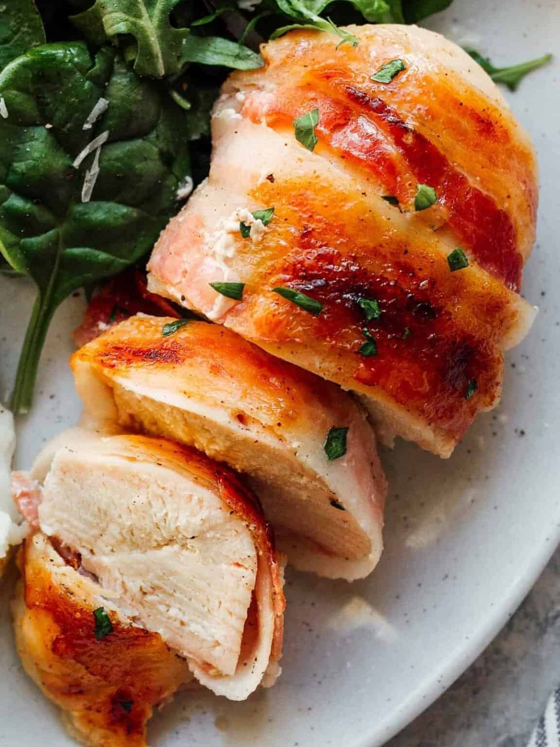 Bacon Wrapped Chicken Breast Recipe - Easy Chicken Recipes