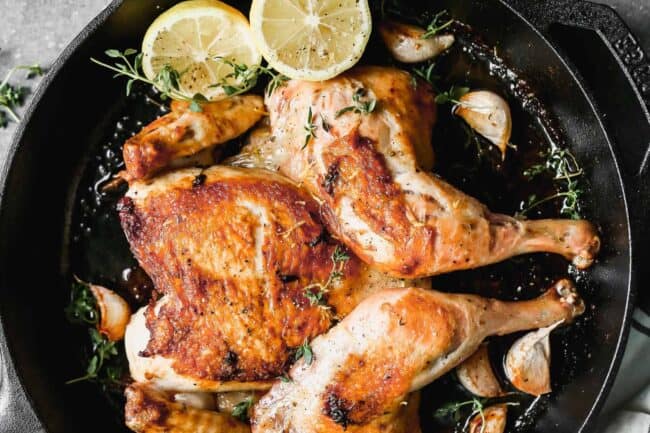 Chicken Under a Brick Recipe - Easy Chicken Recipes