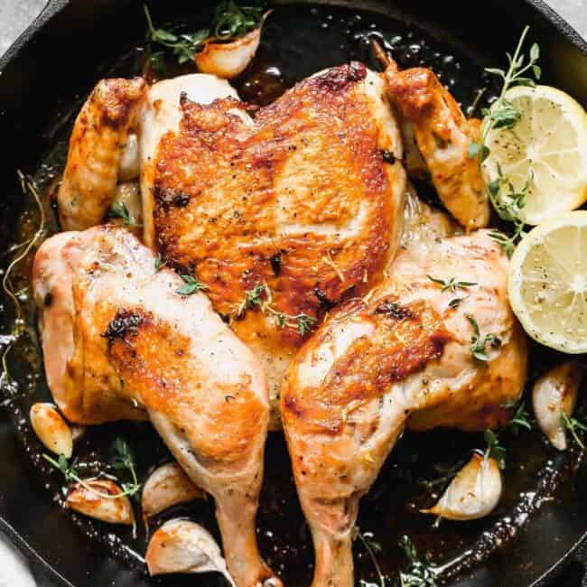 Chicken Under a Brick Recipe - Easy Chicken Recipes