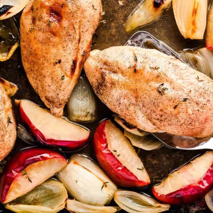Baked Apple Chicken Recipe - Easy Chicken Recipes
