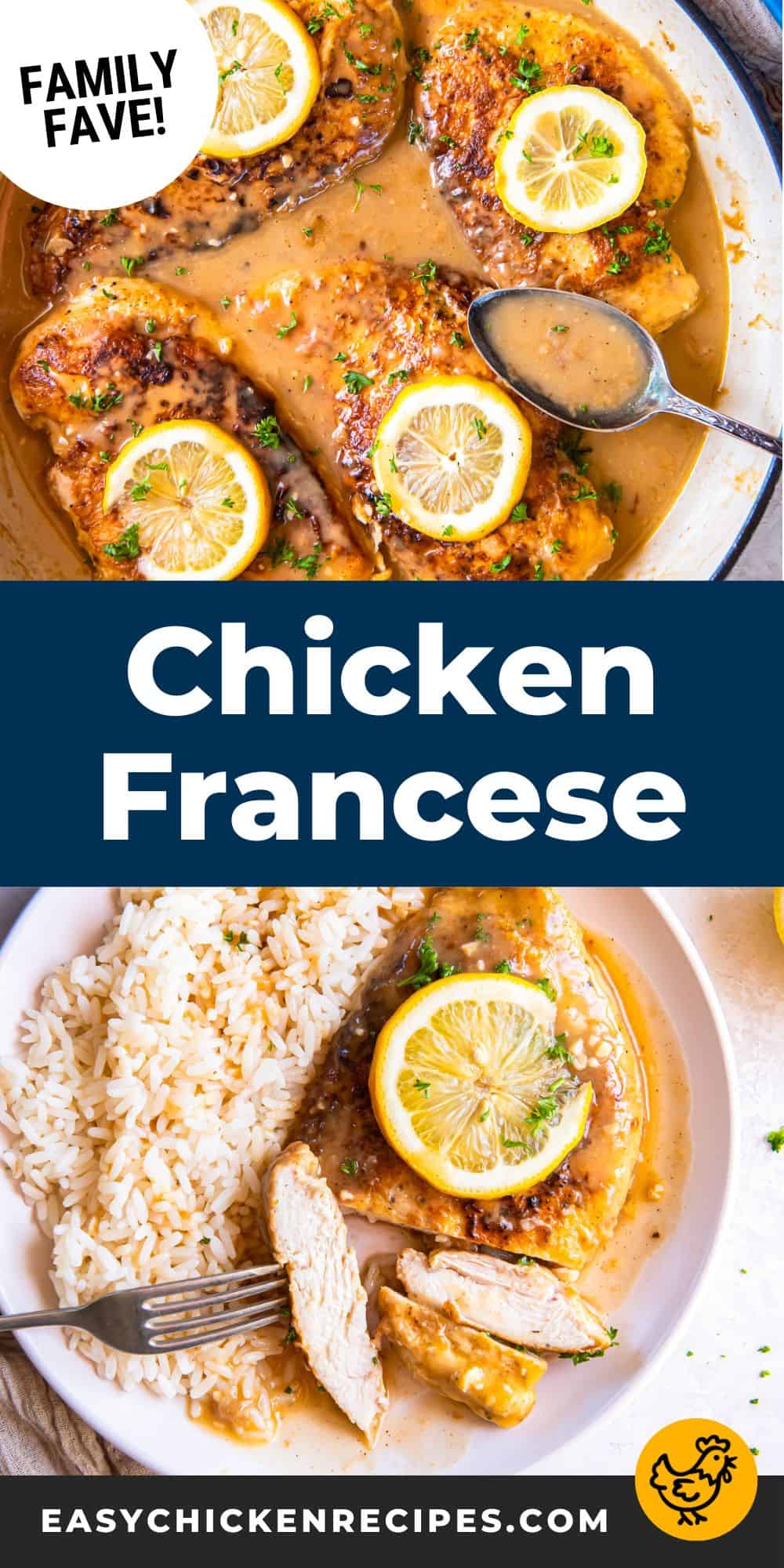 Lemony Chicken Francese - Easy Chicken Recipes