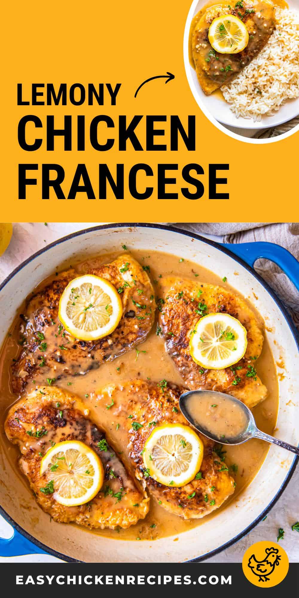Easy One-Pan Chicken Francese - Easy Chicken Recipes