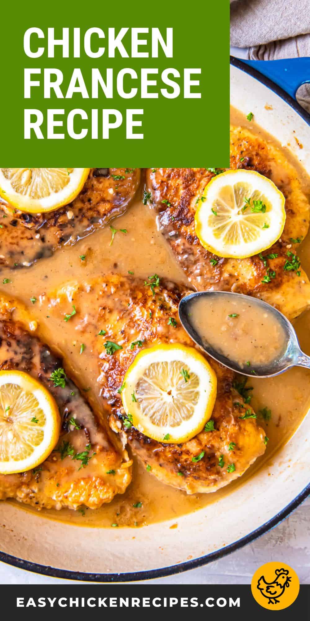 Easy One-Pan Chicken Francese - Easy Chicken Recipes