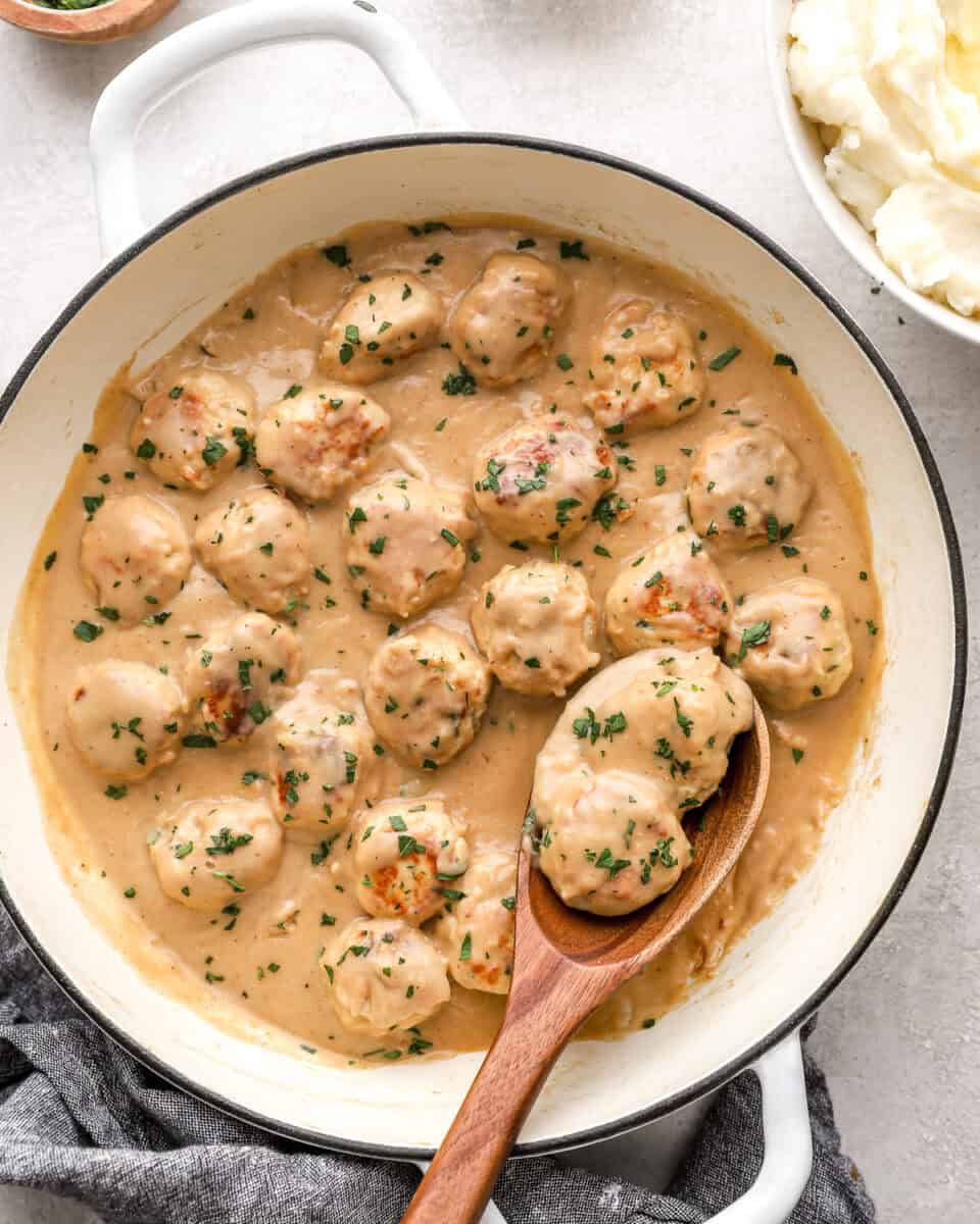 Swedish Chicken Meatballs