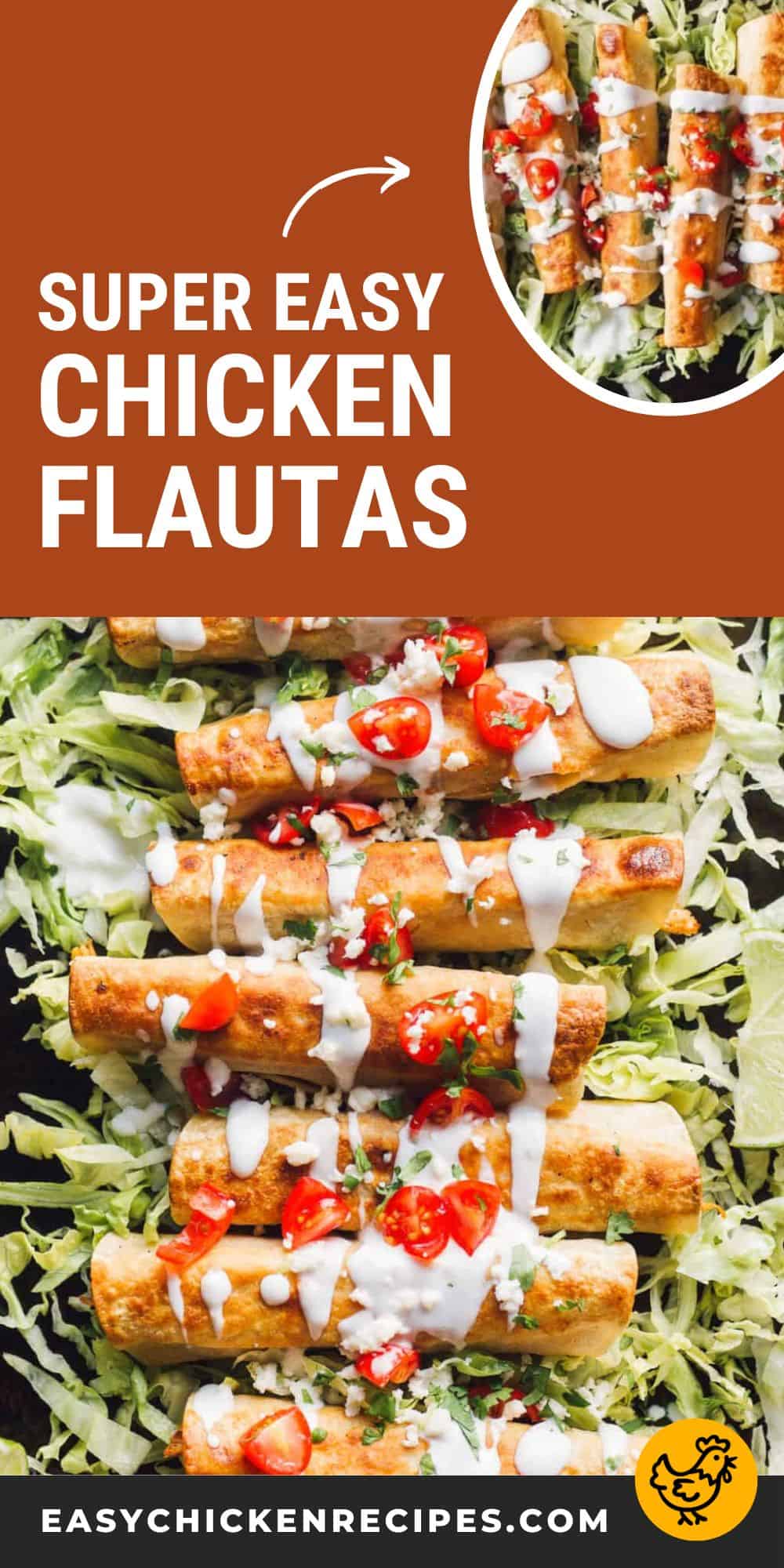 Chicken Flautas Recipe - Easy Chicken Recipes