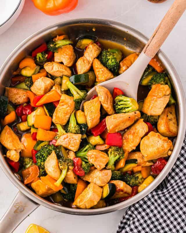 Honey Soy Chicken Stir Fry Recipe - Easy Chicken Recipes