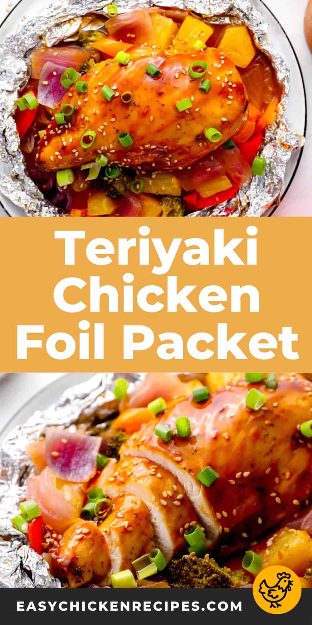 Teriyaki Chicken and Pineapple Foil Packets Recipe - Easy Chicken Recipes