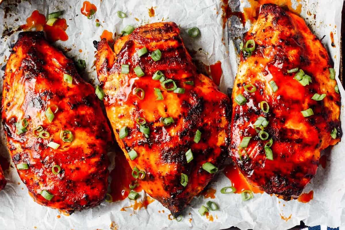 Buffalo Chicken Recipe (Grilled or Baked) - Easy Chicken Recipes