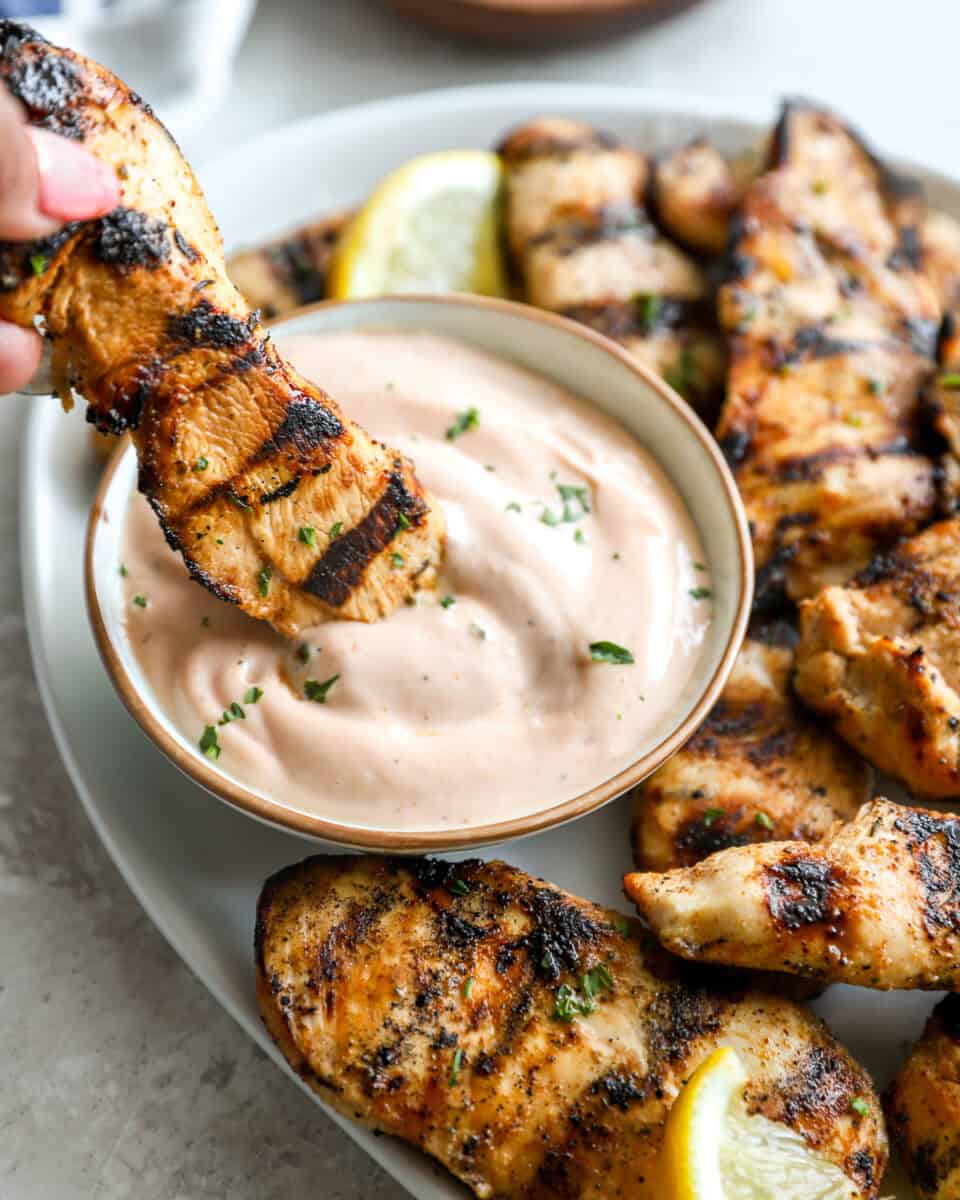 Grilled Chicken Tenders (Flavorful Marinade!) - Easy Chicken Recipes
