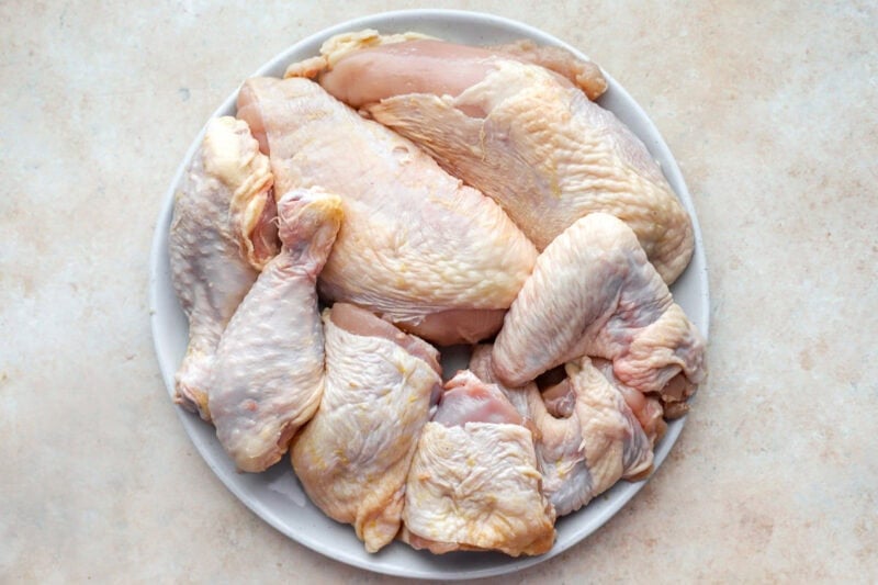 How to Cut a Whole Chicken into Pieces - Easy Chicken Recipes