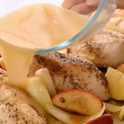 Baked Apple Chicken Recipe - Easy Chicken Recipes