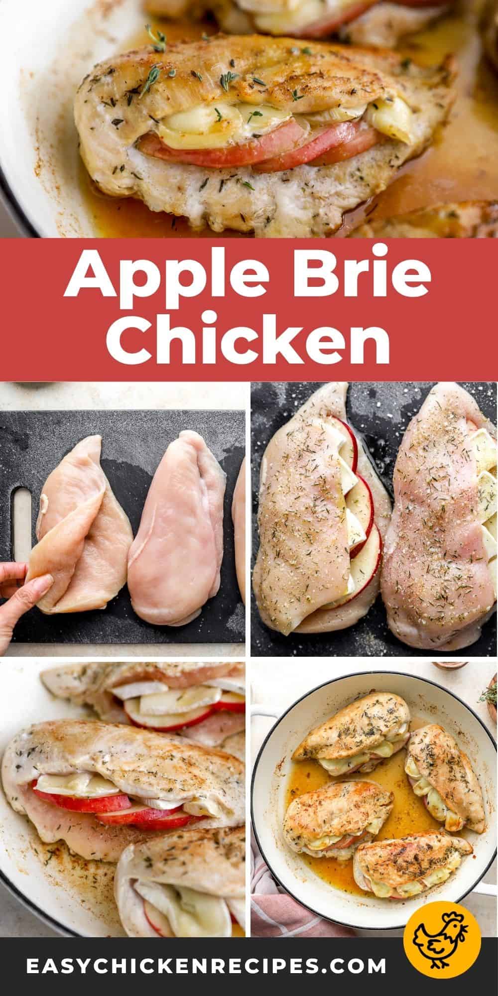 Apple Brie Stuffed Chicken Recipe - Easy Chicken Recipes
