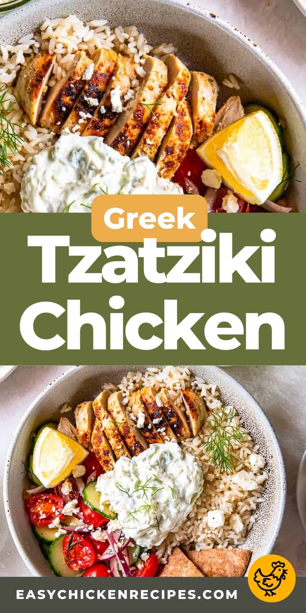 Chicken Tzatziki Bowl Recipe - Easy Chicken Recipes