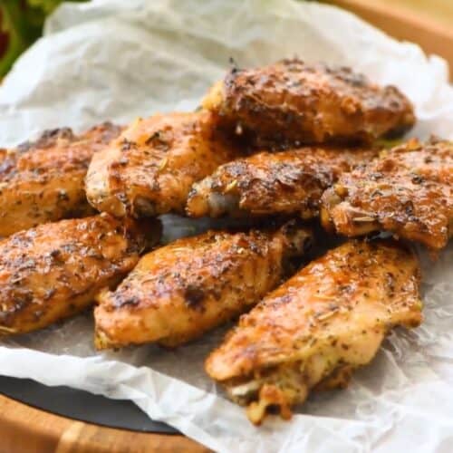 Baked Garlic Chicken Wings Recipe - Easy Chicken Recipes