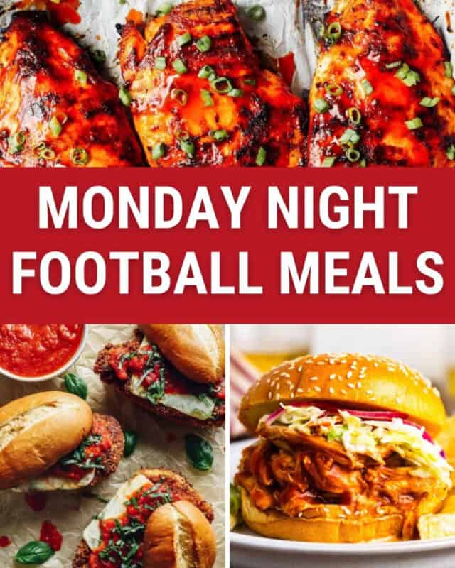 These Easy Monday Night Football Meals are Dinnertime Winners!