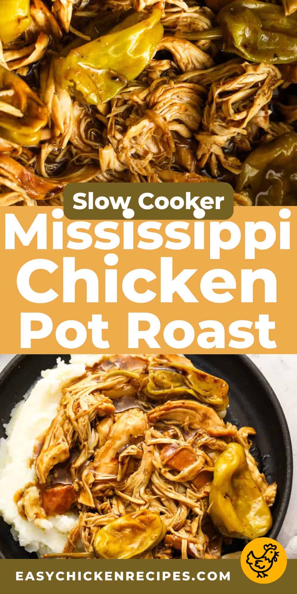 Crockpot Mississippi Chicken Recipe - Easy Chicken Recipes