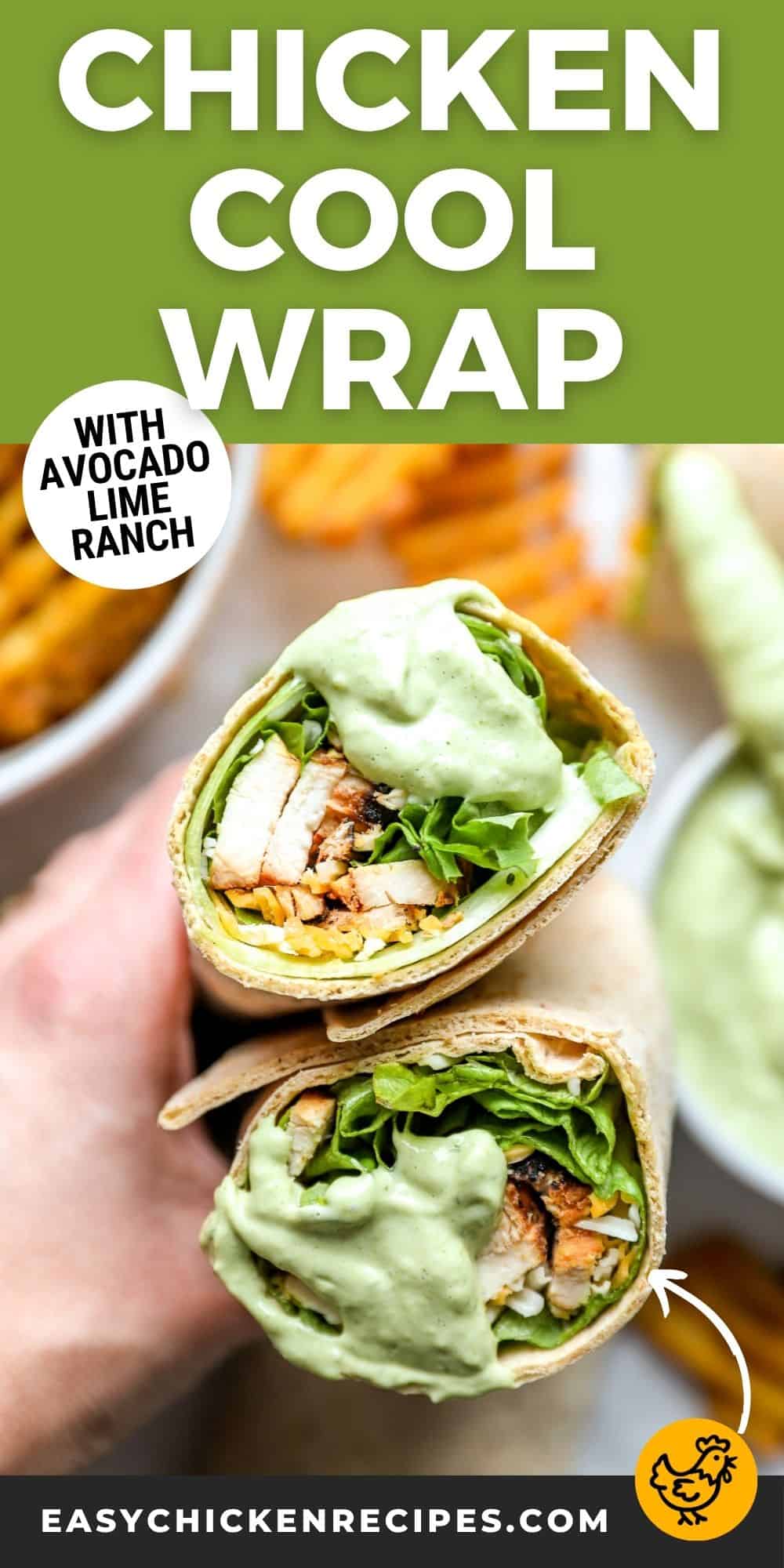 Copycat Chick-fil-A Cool Wrap Recipe - Easy Chicken Recipes
