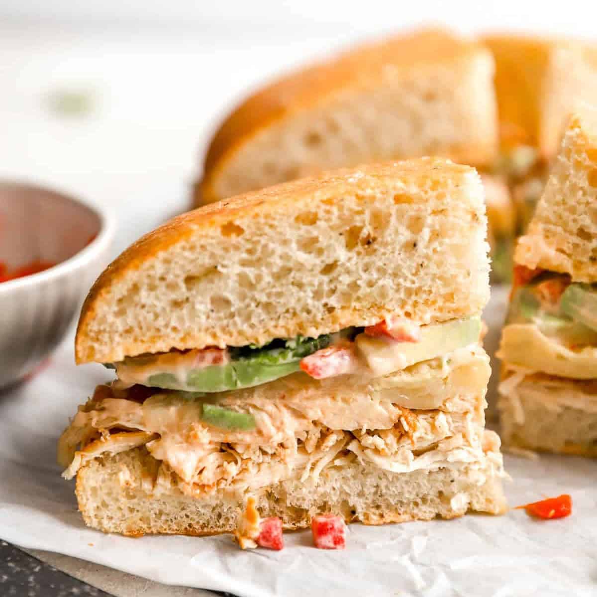 Chipotle Chicken Avocado Melt (Panera Copycat Recipe) - Easy Chicken ...